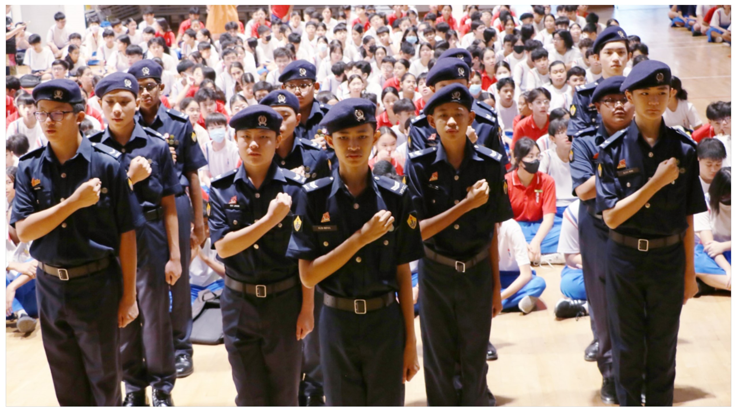 National Police Cadet Corp & World Red Cross Day Parade