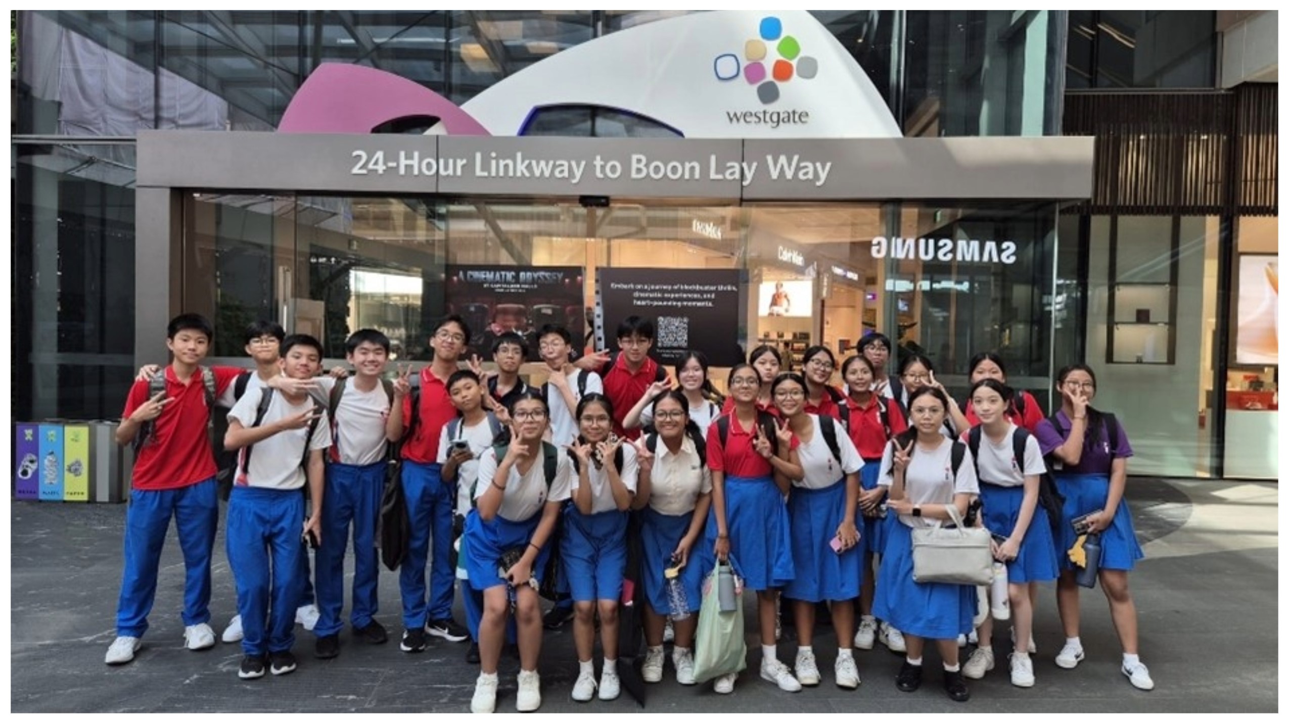 Sec 3 POA Learning Journey to Jem & Westgate